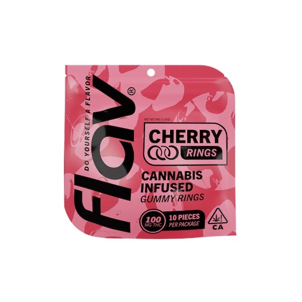 FLAV: CHERRY RINGS 100MG GUMMY RINGS - #1 Port Hueneme Di...