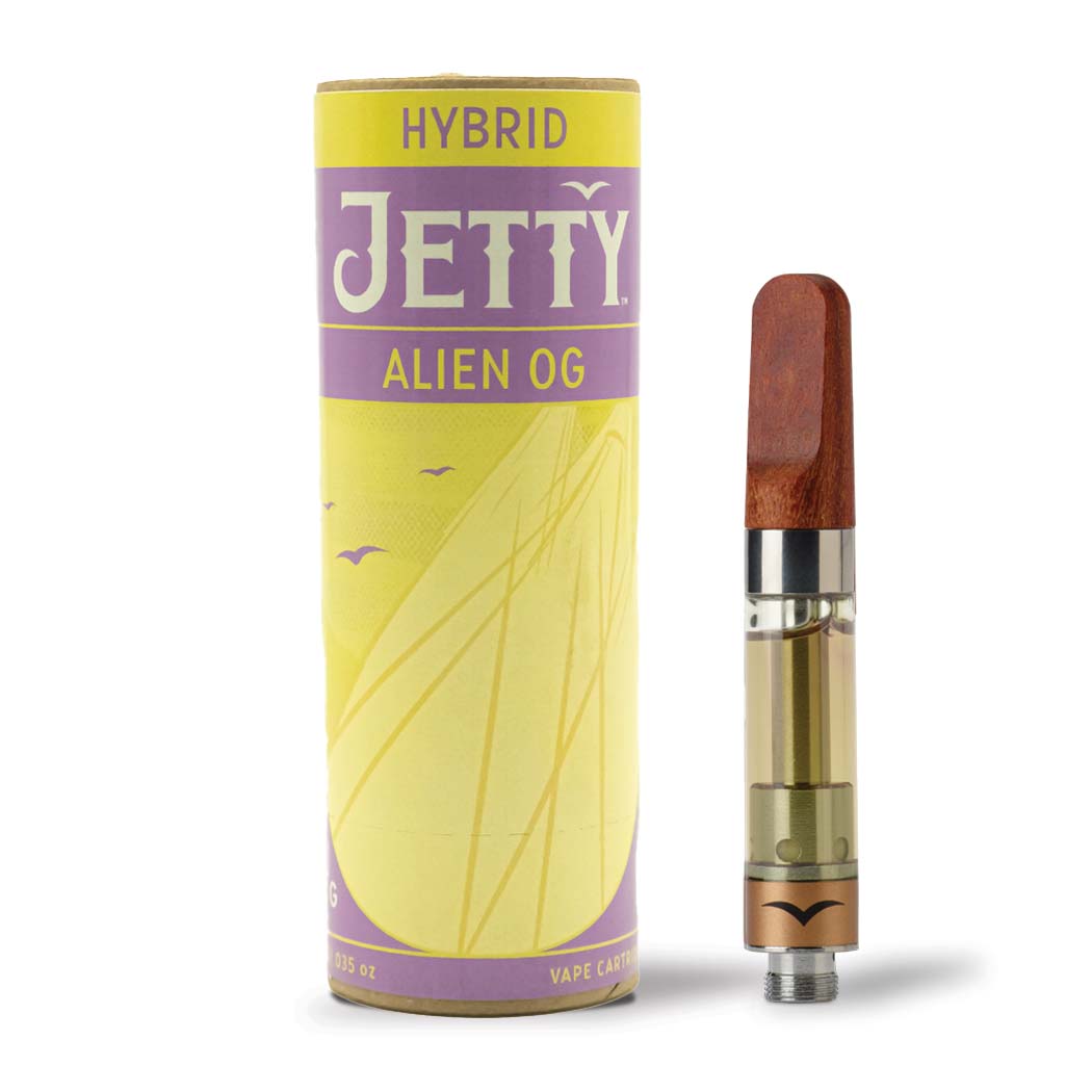 Jetty - Alien OG - Vape Cartridge - 1g - Vape - Housing W...