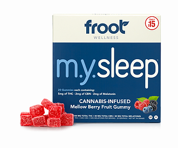 My Sleep 20 pack Gummies - Froot - Premium Cannabis - Enj...