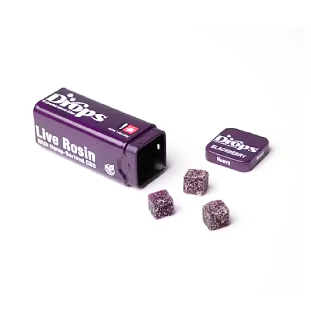 300mg 2:1 CBD:THC Blackberry Gummies (GMO x Legend OG) (1...