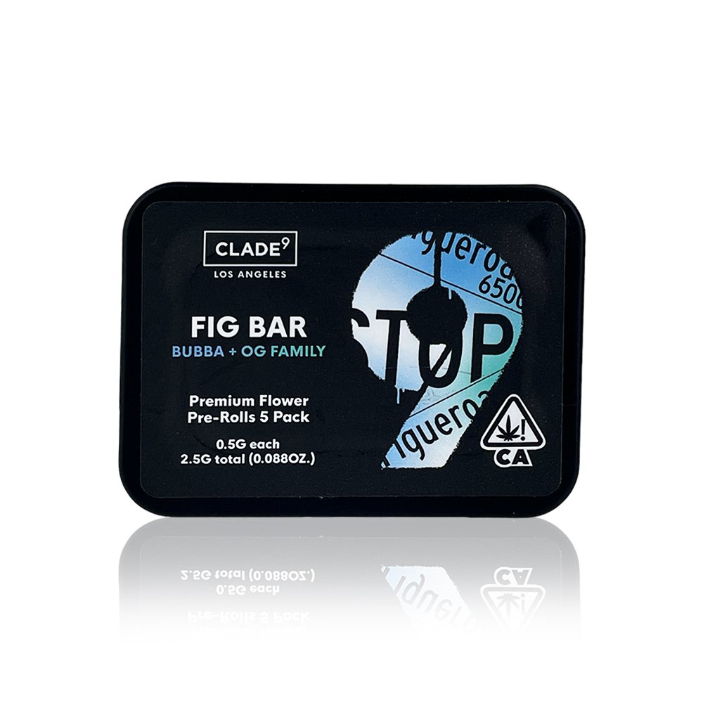 CLADE 9 - Preroll - Fig Bar - 5-Pack - 2.5G - Tropicanna Marijuana ...