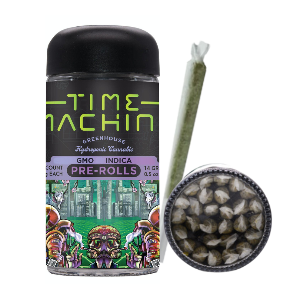 14g GMO Pre-Roll Pack (.5g - 28 Pack) - Time Machine - Sa...