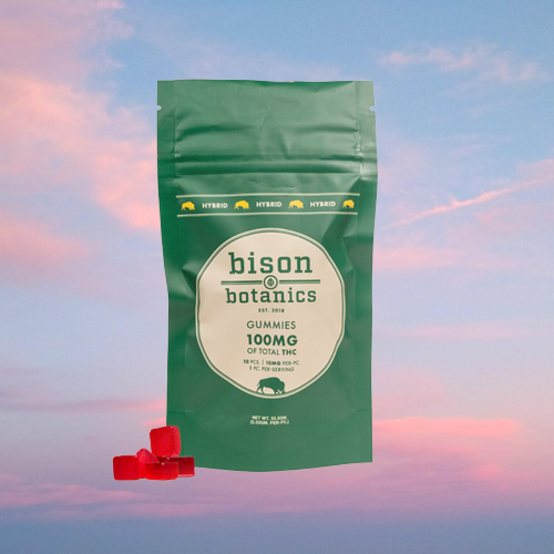 Bison Botanics - Raspberry Kush Gummies - 100mg - Legacy ...