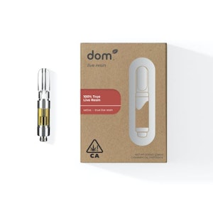 Dompen - Sativa Live Resin .5g Cart - San Bernardino Disp...