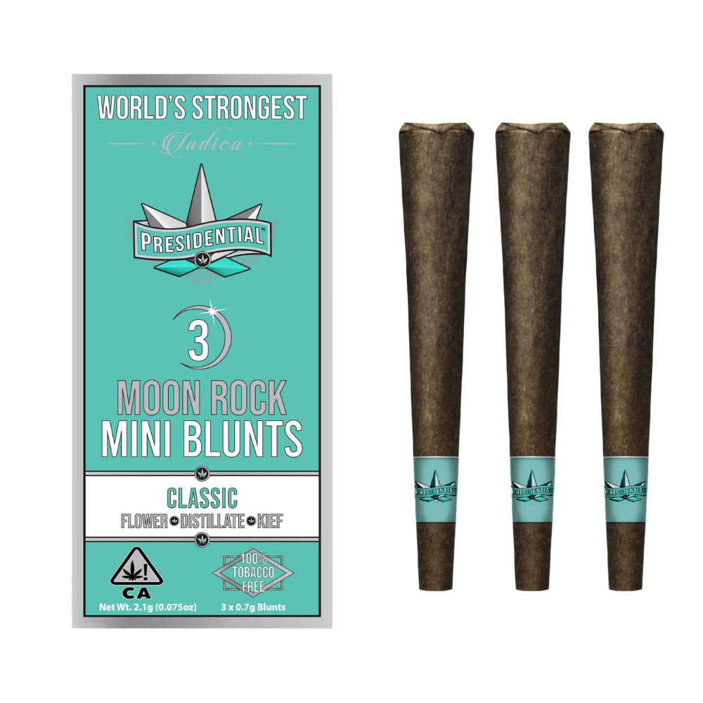 2.1g Classic Moonrock Infused Mini Blunt Pack (.7g - 3 pa...