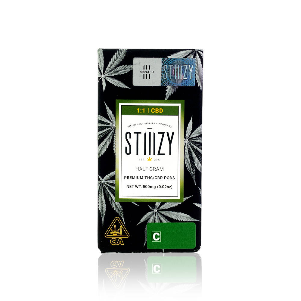 STIIIZY - Vape Pen - Juicy Melon - 1:1 CBD - .5G - Tropi...