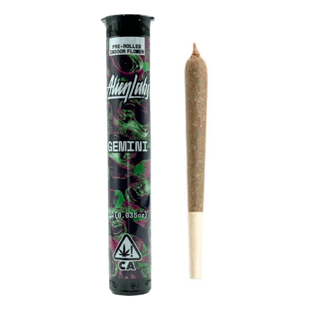 1g Gemini (Indoor) Pre-roll - Alien Labs - Sacramento Can...