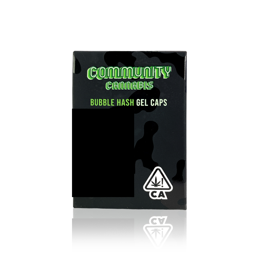 COMMUNITY - Capsules - THC 20MG - Bubble Hash Soft Gels