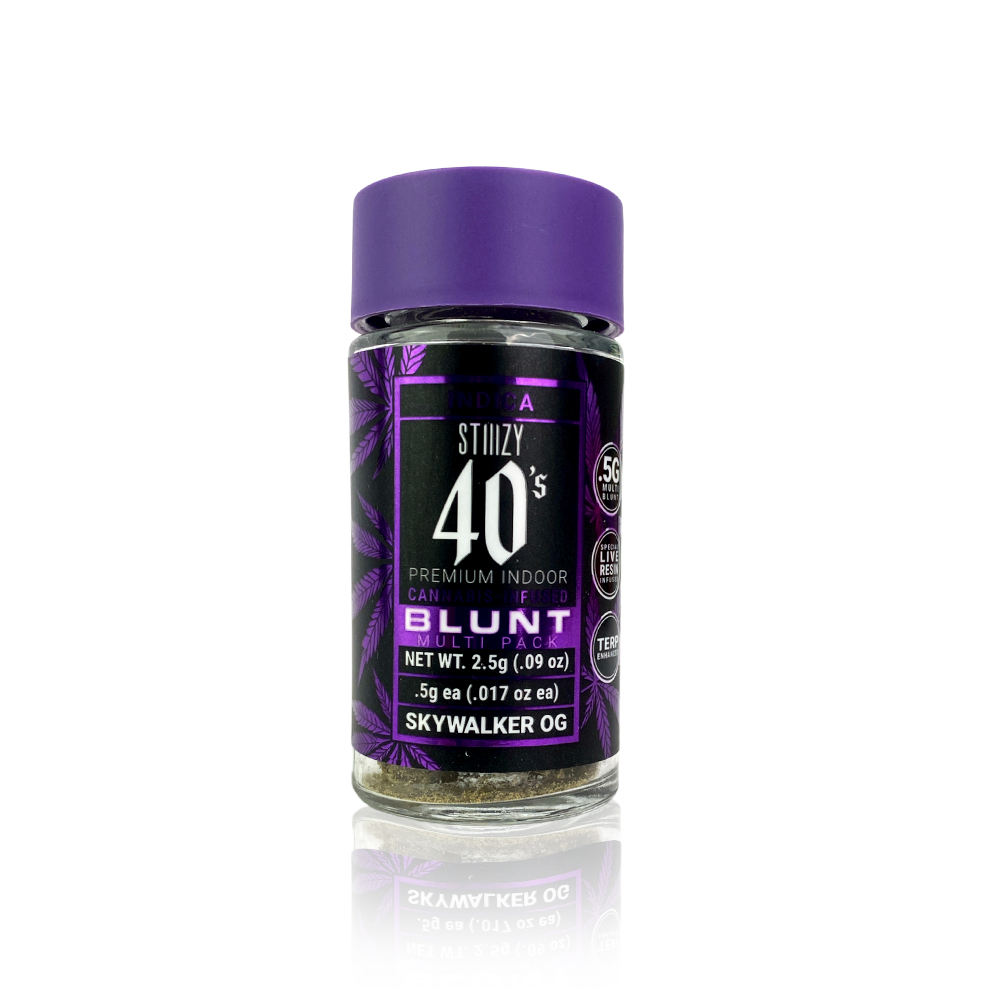 STIIIZY - Infused Preroll - Skywalker OG - 5-Pack - 40's ...