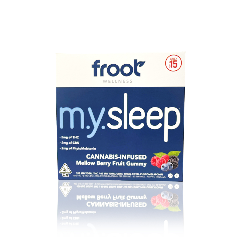 FROOT - Edible - My Sleep - Gummies - 100MG - Tropicanna ...