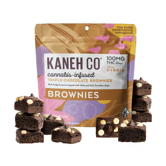 Kaneh Co. - Triple Chocolate Brownies 100mg - Los Alamito...