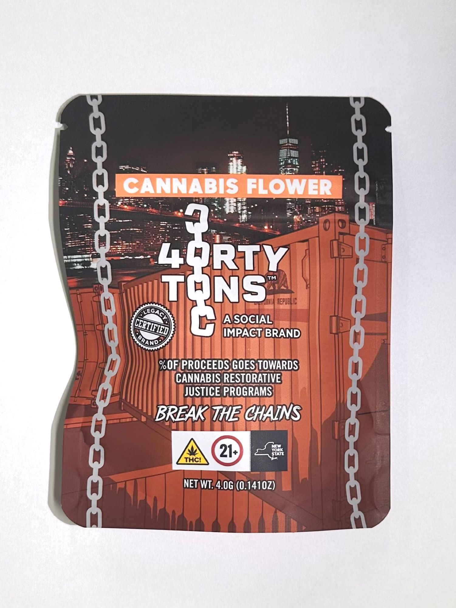 40 Tons - Mandarin Cookies - 4g - Legacy Dispensers | A N...