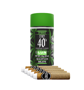 Stiiizy - Gelato 40's Infused Mini Blunts 5pk 2.5g - Oran...