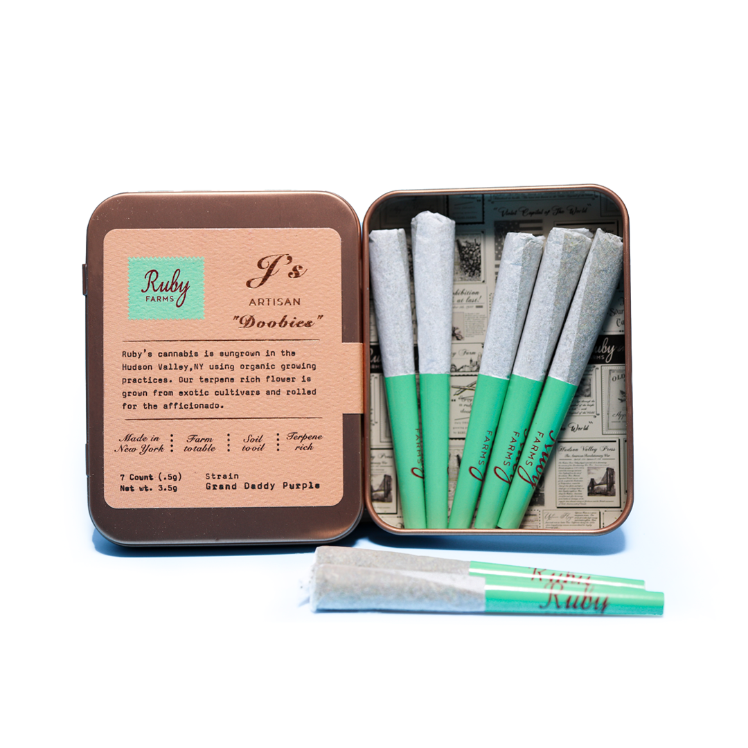 Ruby Farms | Grand Daddy Purple Doobies - 7pk Preroll - H...