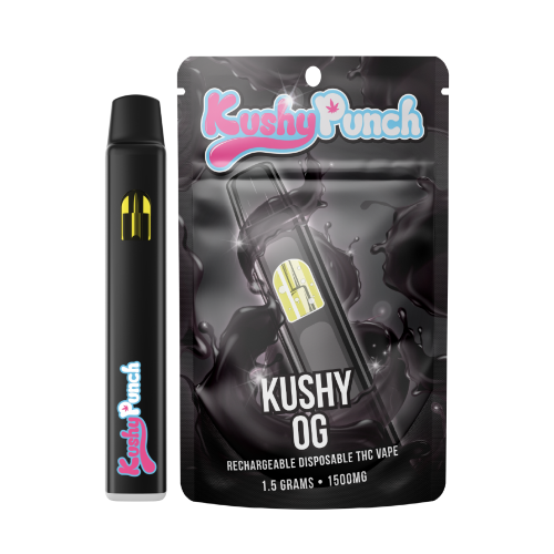 KUSHY PUNCH: Kushy OG Disposable Vape 1g (I) - Best Dispe...