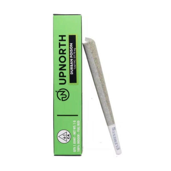 1g Durban Poison Pre-Roll - UpNorth - Sacramento Cannabis...