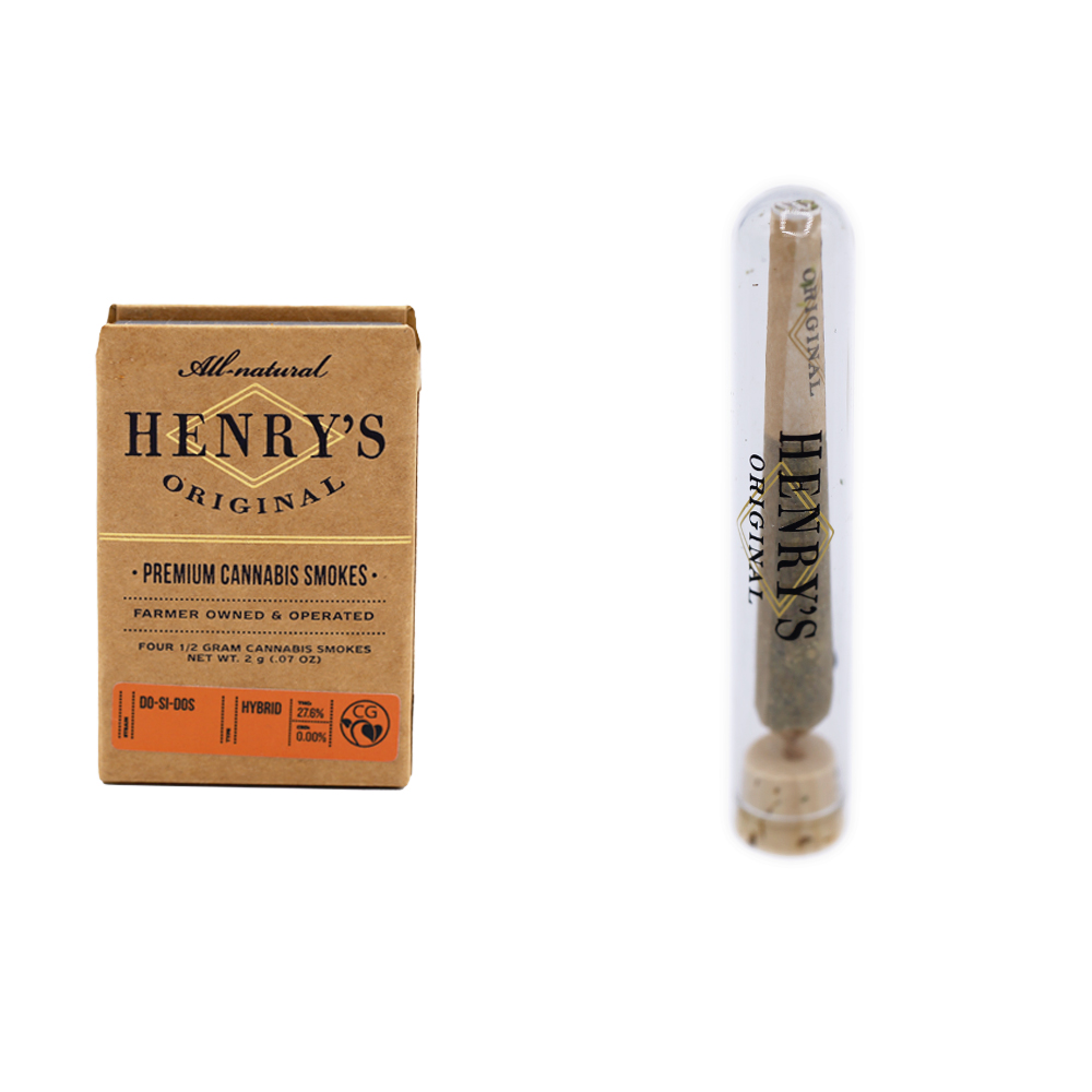 2g Dosido Pre-Roll Pack (.5g - 4 Pack) - Henry's Original...