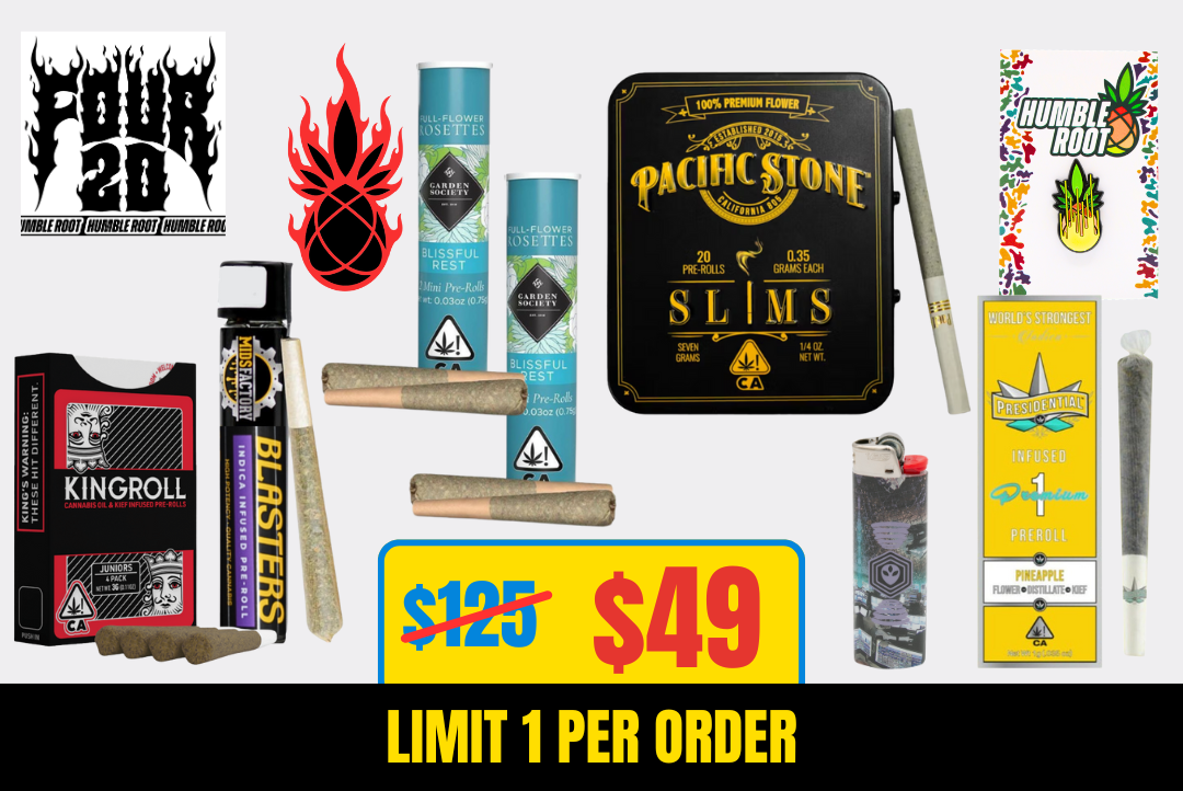 Four20 Pre-Order: 61% off 14g Pre-Roll Variety Bundle - S...
