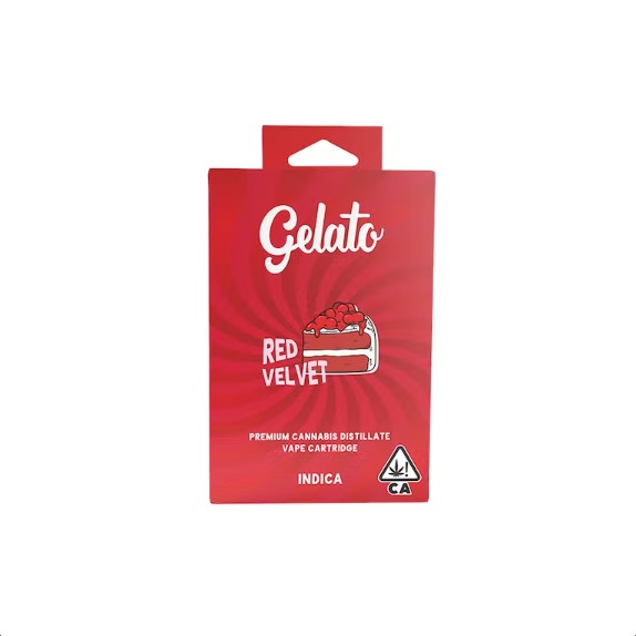 GELATO: Red Velvet 1g Flavor Vape Cart (I) - Best Dispens...
