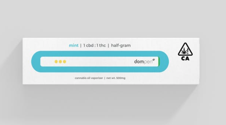 Dompen - 1:1 CBD Mint Disposable .5g - Paramount Dispensa...