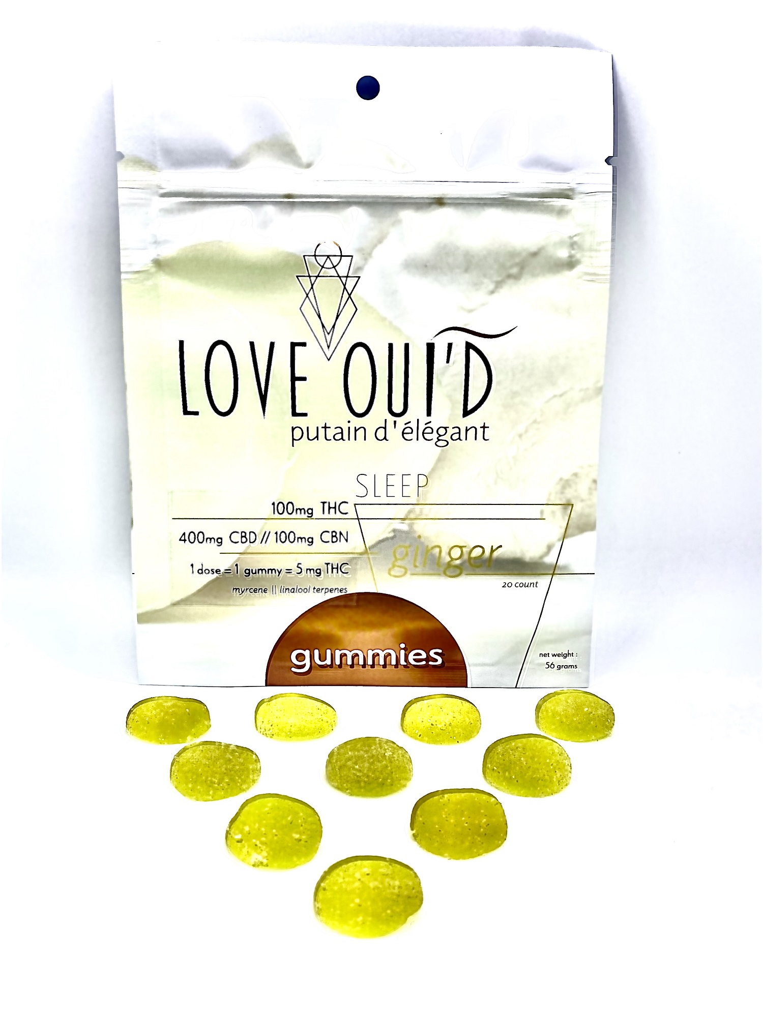 Love Oui’d - Sleep - 100mg - Housing Works Cannabis Co - NYC