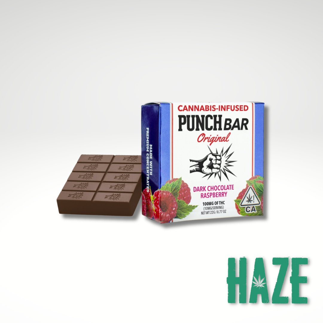 Raspberry Dark Chocolate Solventless Chocolate - 100mg Sq...