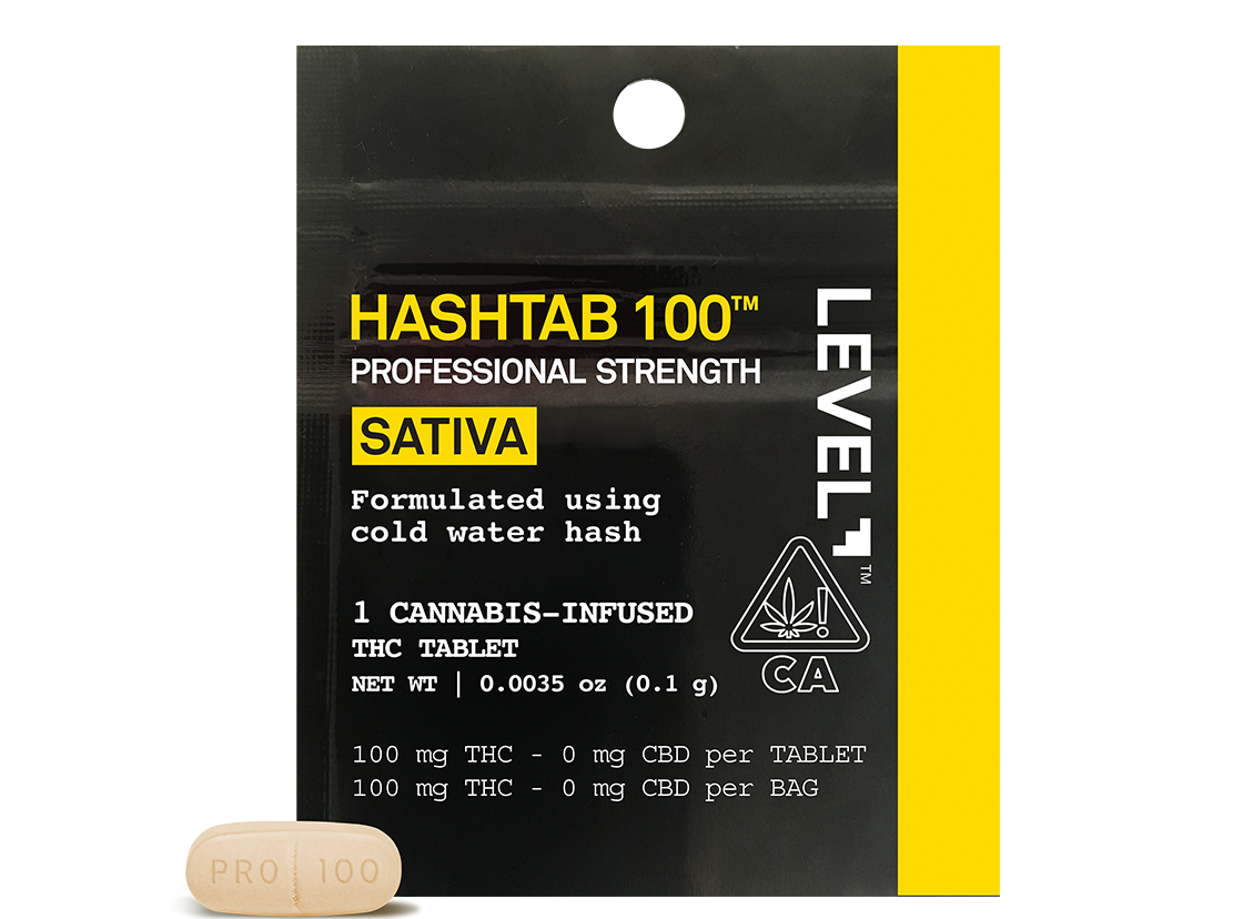 LEVEL: SATIVA HASHTAB 100 - #1 Ventura Dispensary - Wheel...