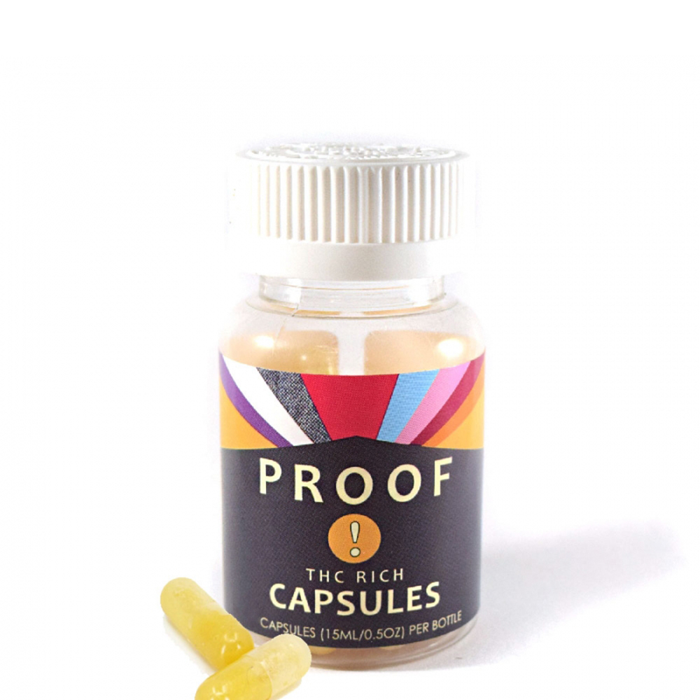 *150mg High THC Capsules (30mg - 5 pack) - Proof - Sacram...