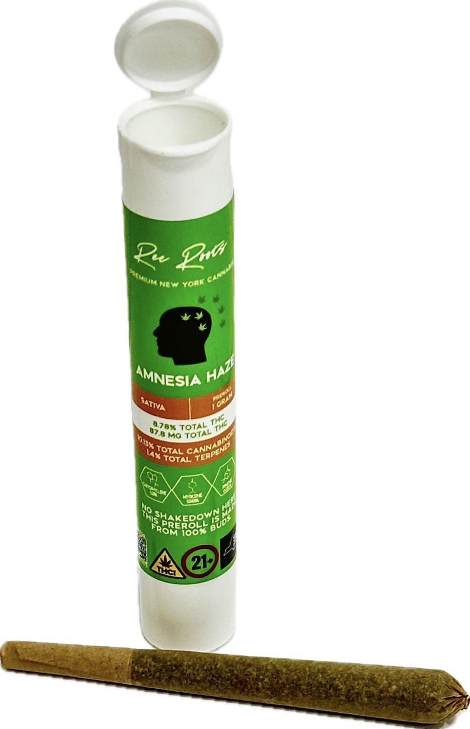 Rec Roots - Amnesia Haze - 1g - Preroll - Housing Works C...