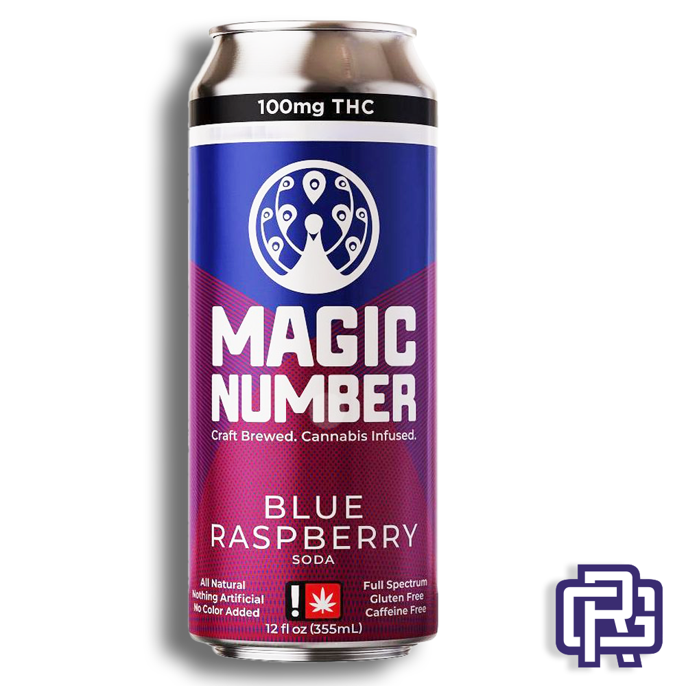 Blue Raspberry Nano Soda | 12oz 100mg (THC) - Green Room ...