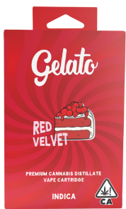 GELATO: Red Velvet 1g Flavor Vape Cart (I) - Best Dispens...