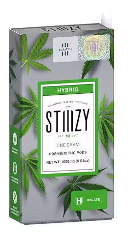 STIIIZY: Gelato 1g Pod (I/H) - Best Dispensary Near You