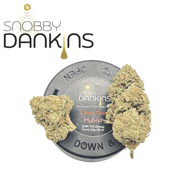 Snobby Dankins | Chem Noir | 3.5g - Upstate Canna Co - We...