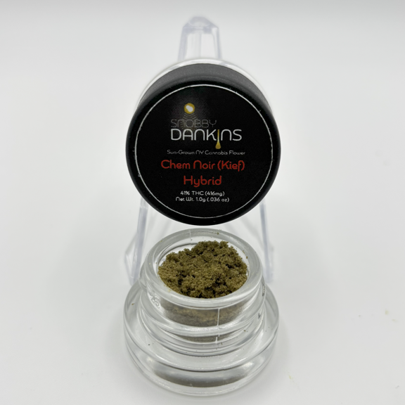 Snobby Dankins | Chem Noir | Kief | 1g - Upstate Canna Co...