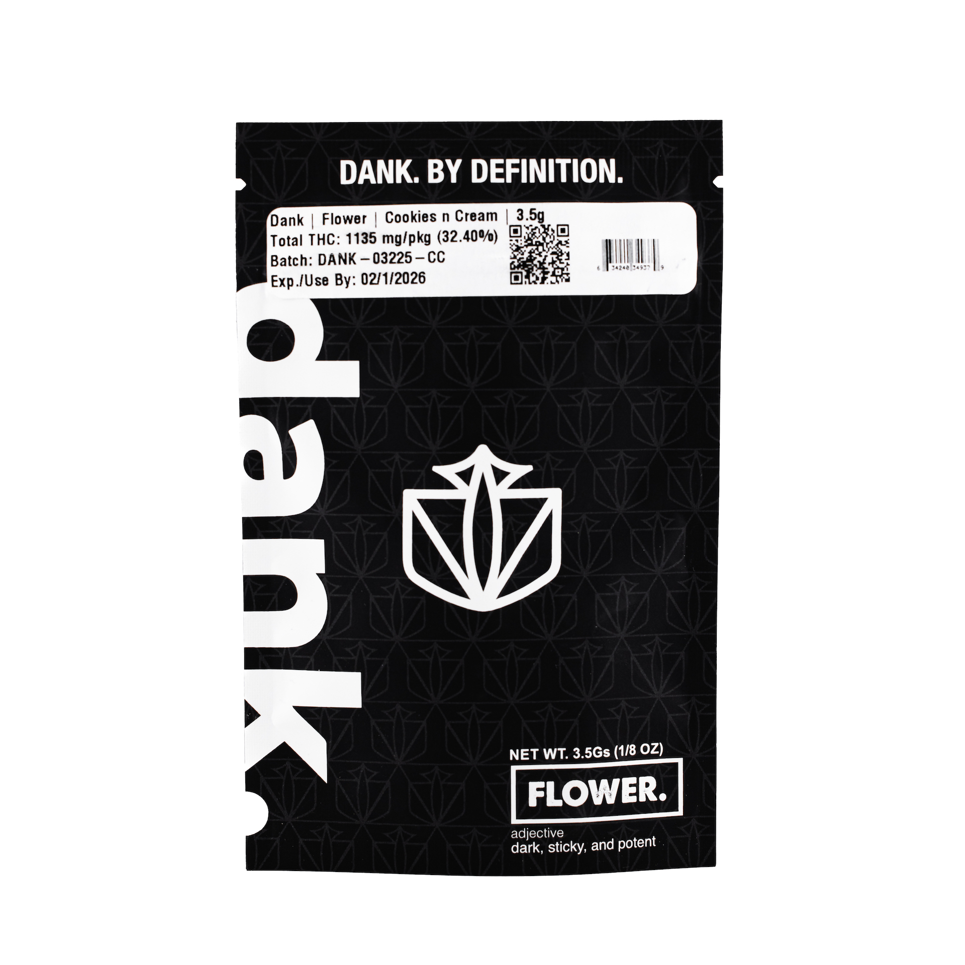 Dank | Cookies N Cream | 3.5g - Upstate Canna Co - Welcom...