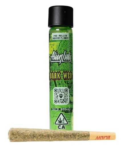 Alien Labs 1g Dark Web Preroll PD - Sacred Roots | Placer...