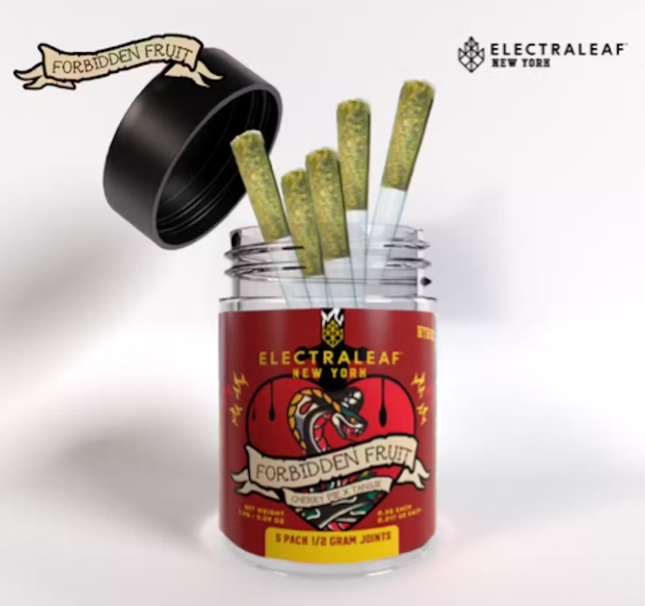 Electraleaf - Forbidden Fruit - .5g Preroll - 5pk - Royal...