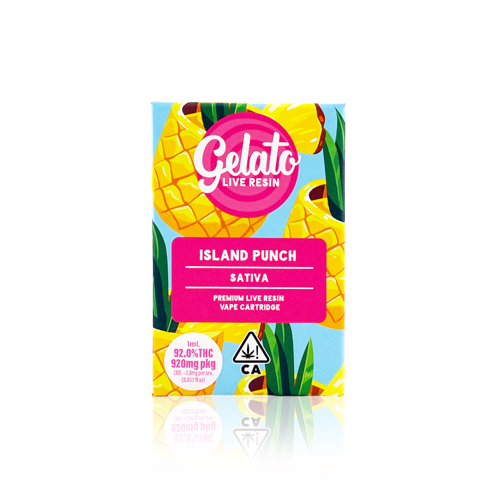 GELATO - Cartridge - Island Punch - Live Resin - 1G - Tro...