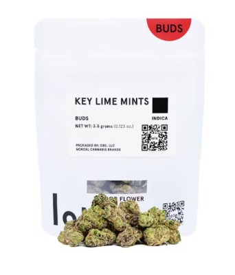 Lolo Key Lime Mints BUDS 1/8 27% - Sacred Roots | Placerv...