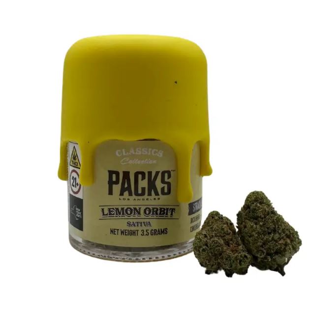 PACKS - Lemon Orbit - 3.5g Jar - Flower - Housing Works C...