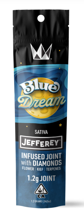 WEST COAST CURE: Blue Dream Infused 1.2g Jefferey Pre-Rol...