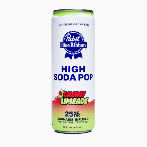 PABST BLUE RIBBON: Cherry Limeade 25mg High Soda Pop Sing...