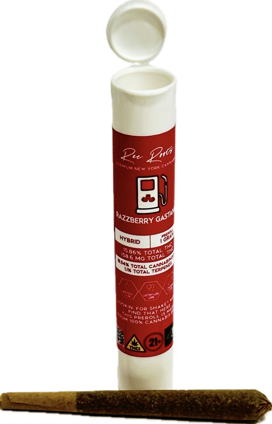 Rec Roots - Razzberry Gastank - 1g - Preroll - Housing Wo...