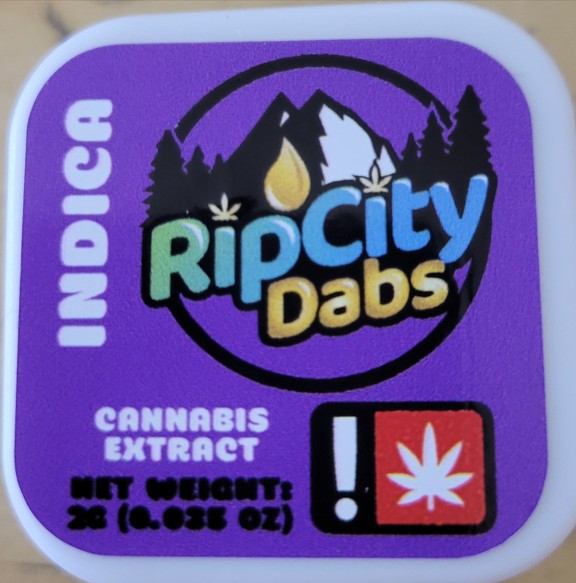 Rip City Dabs Cured Resin 2g: Forbidden Fruit - Local Herb