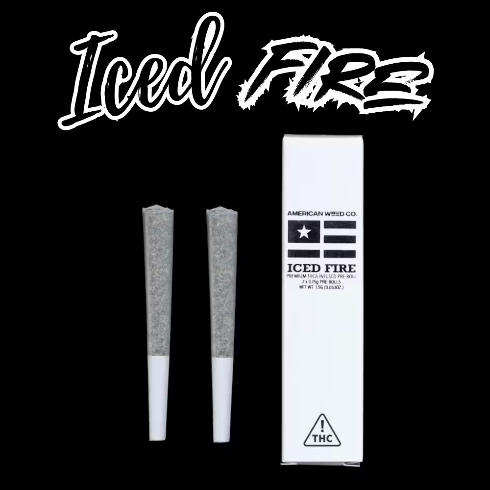 AMERICAN WEED CO: Mountain Express "Iced Fire" 0.75g THCa...