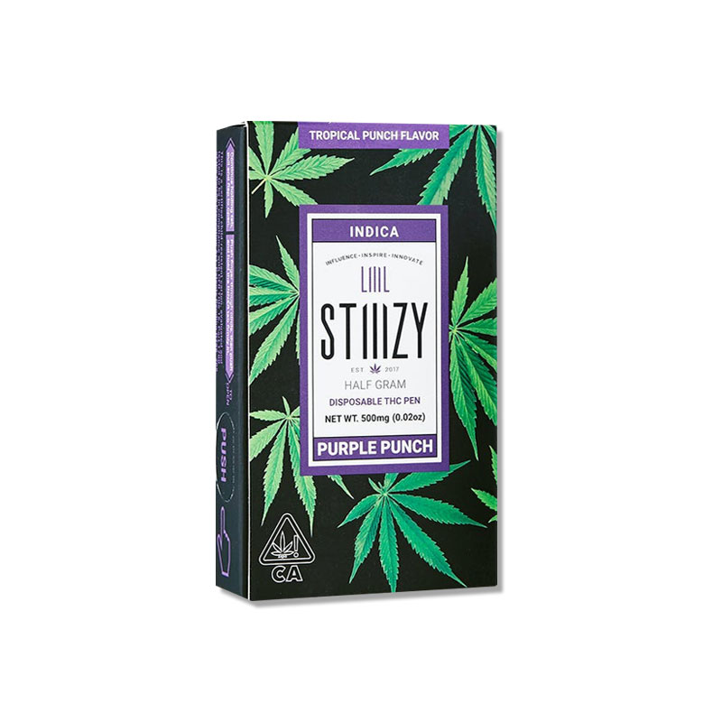 LIIIL STIIIZY DISPO .5G PURPLE PUNCH IN. - InstaChief Can...