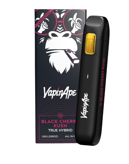 Black Cherry Kush 1g Disposable - VAPIN APE - Alma MI Can...