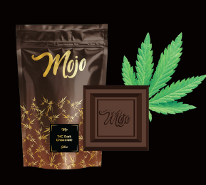 Dark Chocolate Bites - 200mg by Mojo - 420 Weed World | C...