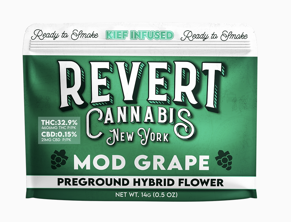 Mod Grape 14g Ground Infused Flower | Revert - NYCBUD: Y...