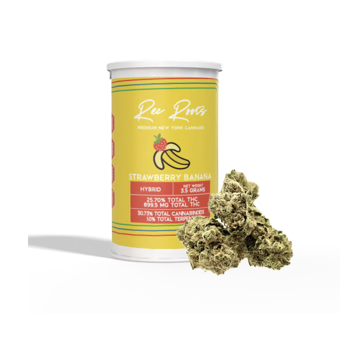 Rec Roots | Strawberry Banana | Smalls | Flower | 3.5g